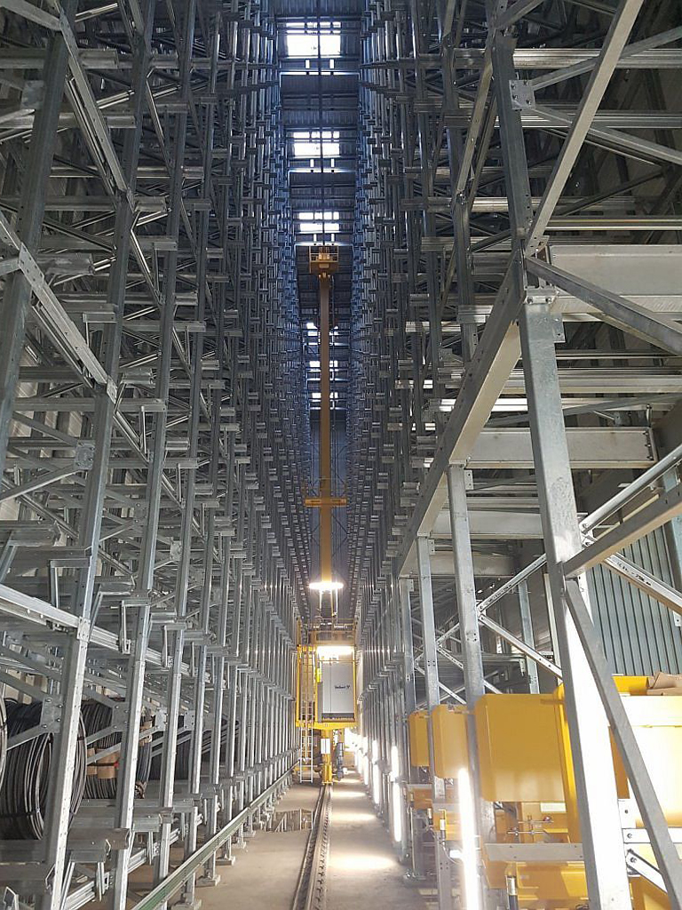 Speedy production buffer for 3,000 tons of steel wire coils | WIRE