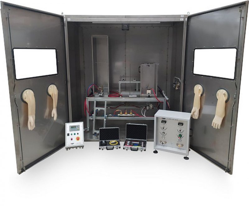 9-in-1 single flame propagation test system | WIRE