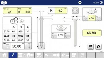 High-speed rotary nail-manufacturing machine of the “Enko Nail+” series ...