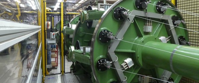 Upgrade on cage stranding machine | WIRE