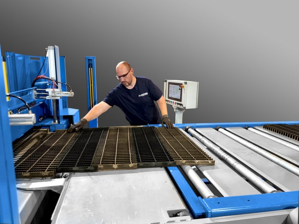 Automated grating shear | WIRE