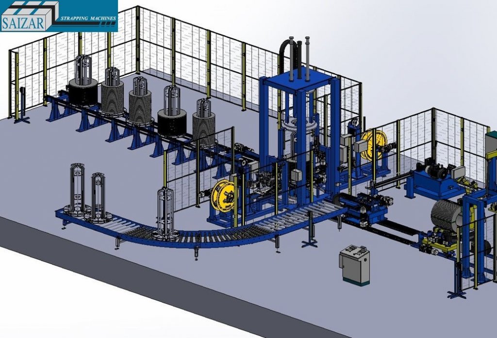 Start-up of a new wire coil strapping line | WIRE