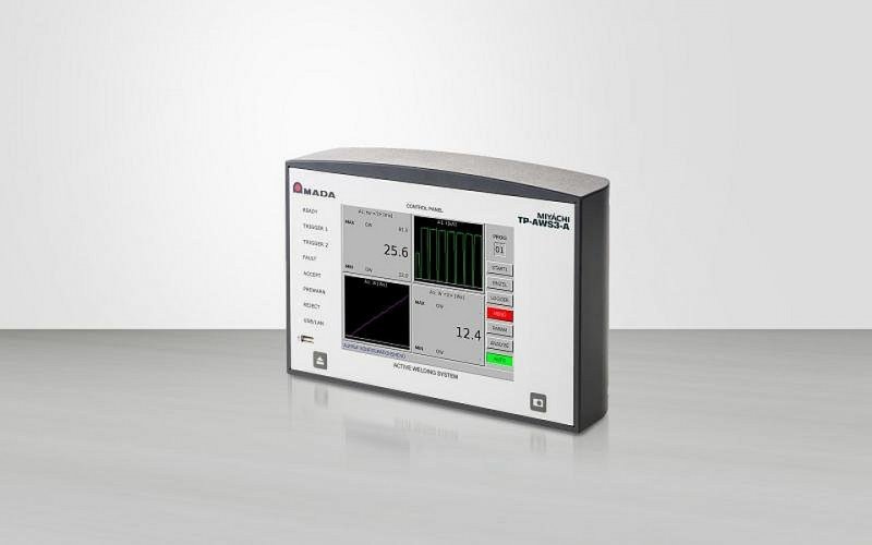 Touchscreen panel for weld monitoring | WIRE