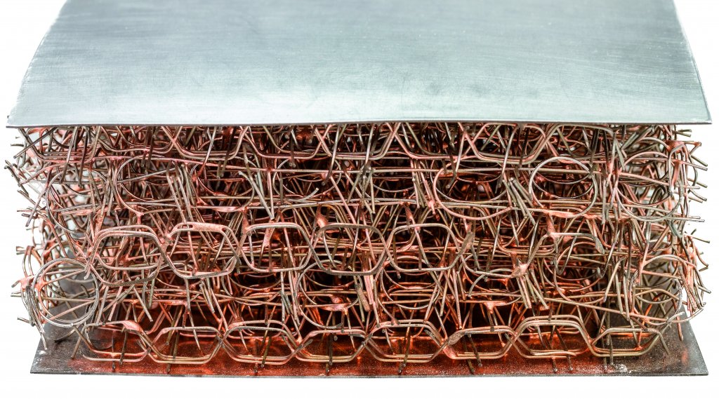 Woven cellular metals made of wires | WIRE