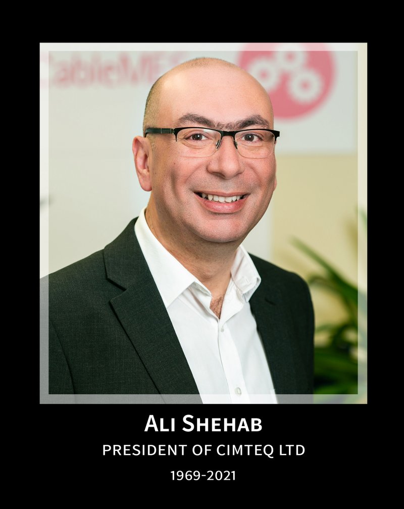 Cimteq announce the passing of Ali Shehab | WIRE