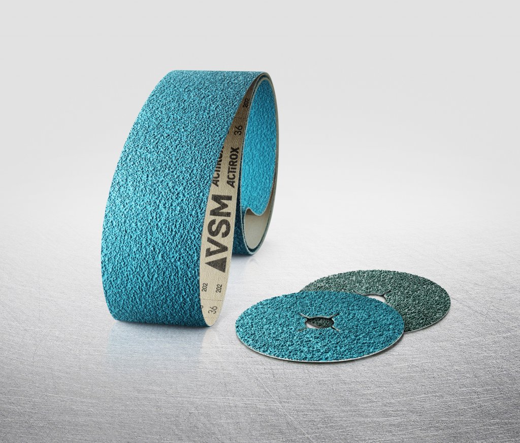 VSM „Actirox“ auch als Schleifband erhältlich | Draht