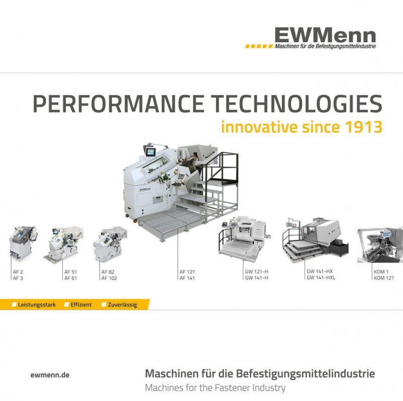 High performance thread- and profile rolling machines | WIRE