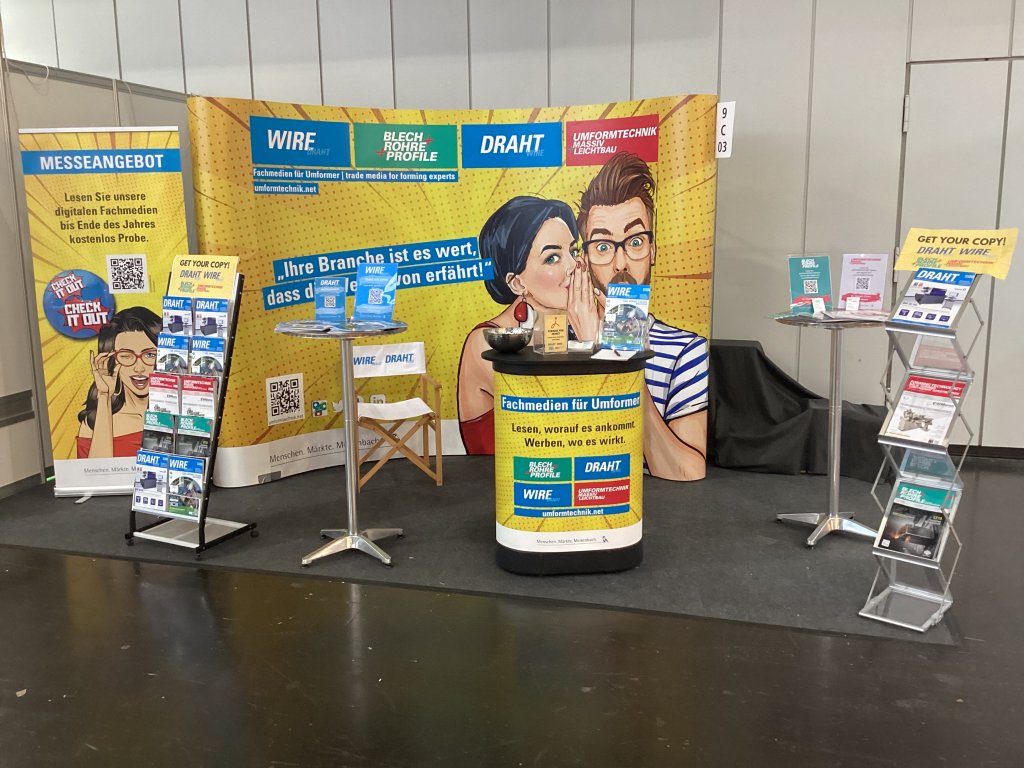 Auf der wire 2024 für Sie unterwegs | Draht