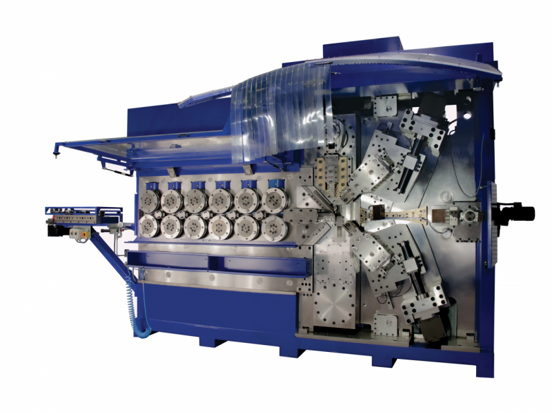 Fully automatic lathe coiling machinery | WIRE