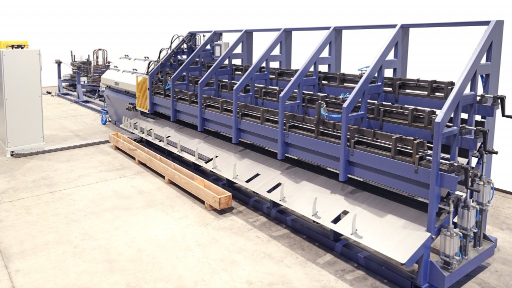 Rotor straightening system with hyperbolic rollers | WIRE