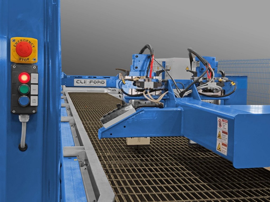 Automated grating shear | WIRE