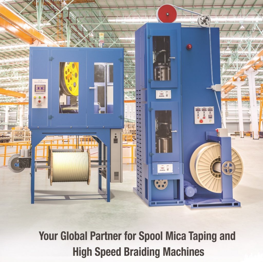 Braiding and taping machines and cable raw materials | WIRE