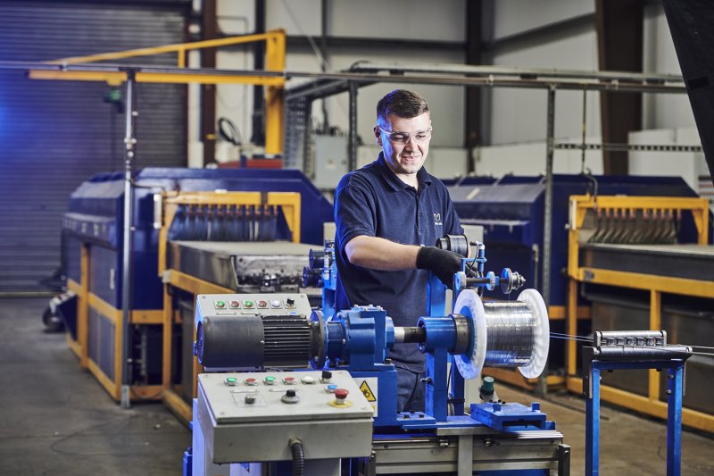 First machine arrives | WIRE