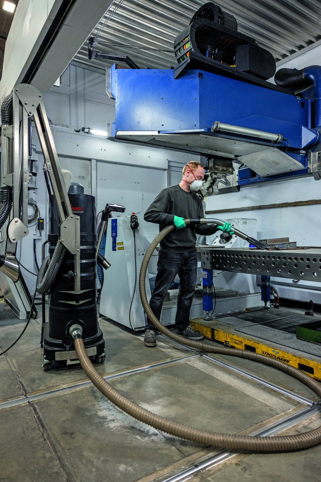 Effektive Absaugung beim Laserauftragsschweißen | BLECH+ROHRE+PROFILE