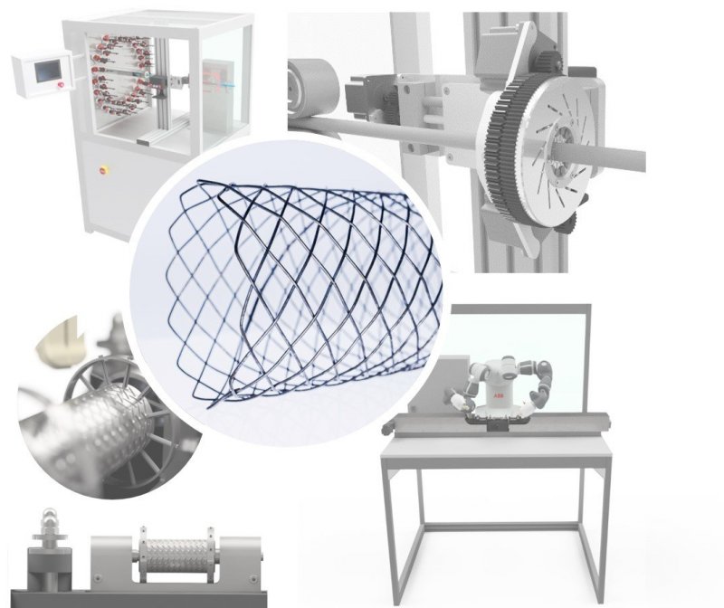 Automated production of wire based stent implants | WIRE