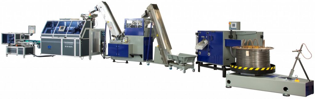 High-speed rotary nail-manufacturing machine of the “Enko Nail+” series ...
