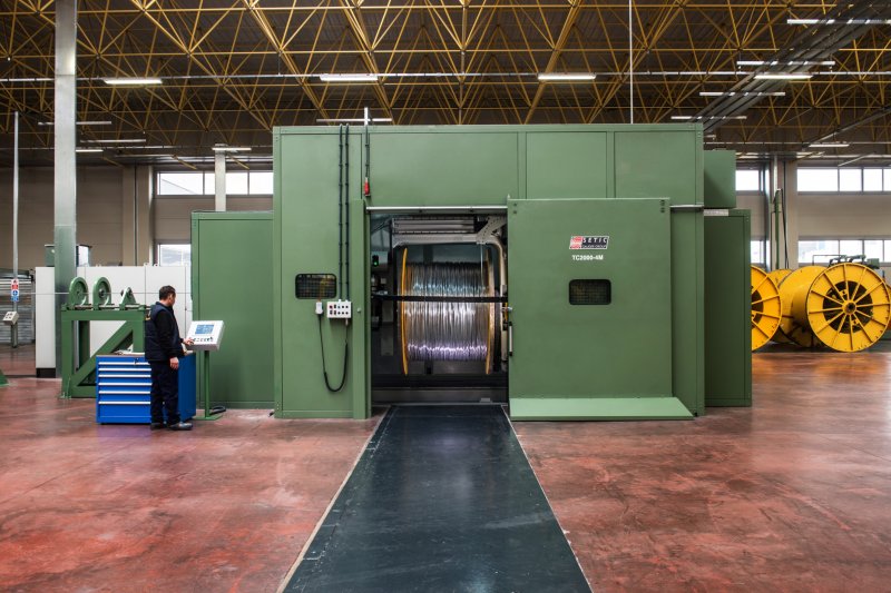 Rotating machines for non-ferrous cable | WIRE