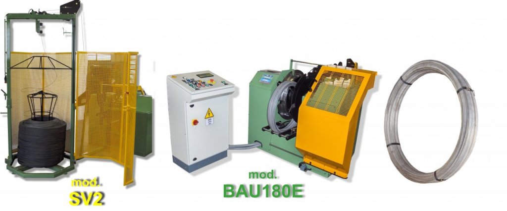 Coil winder and static decoiler | WIRE