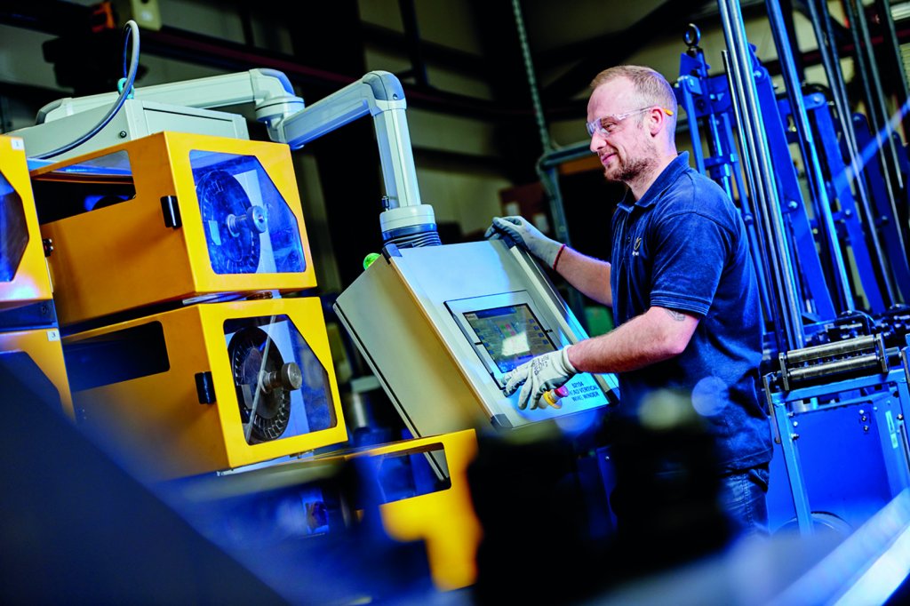 First machine arrives | WIRE