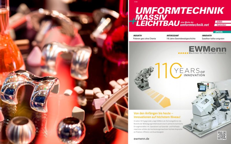 Lesen Sie jetzt in unserer neuen Ausgabe | UMFORMTECHNIK Massiv+Leichtbau