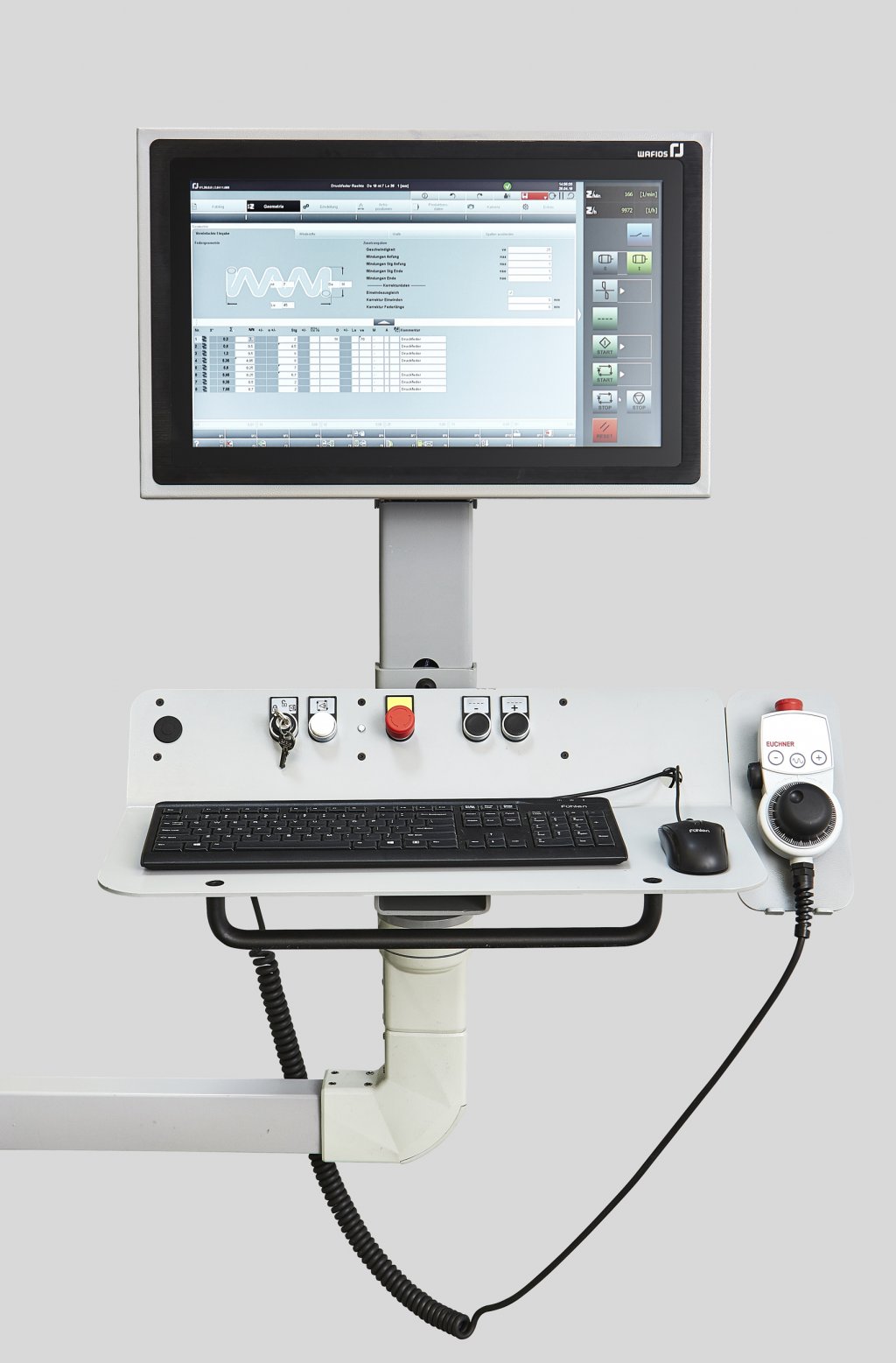 Wafios’ new compression spring coiler | WIRE